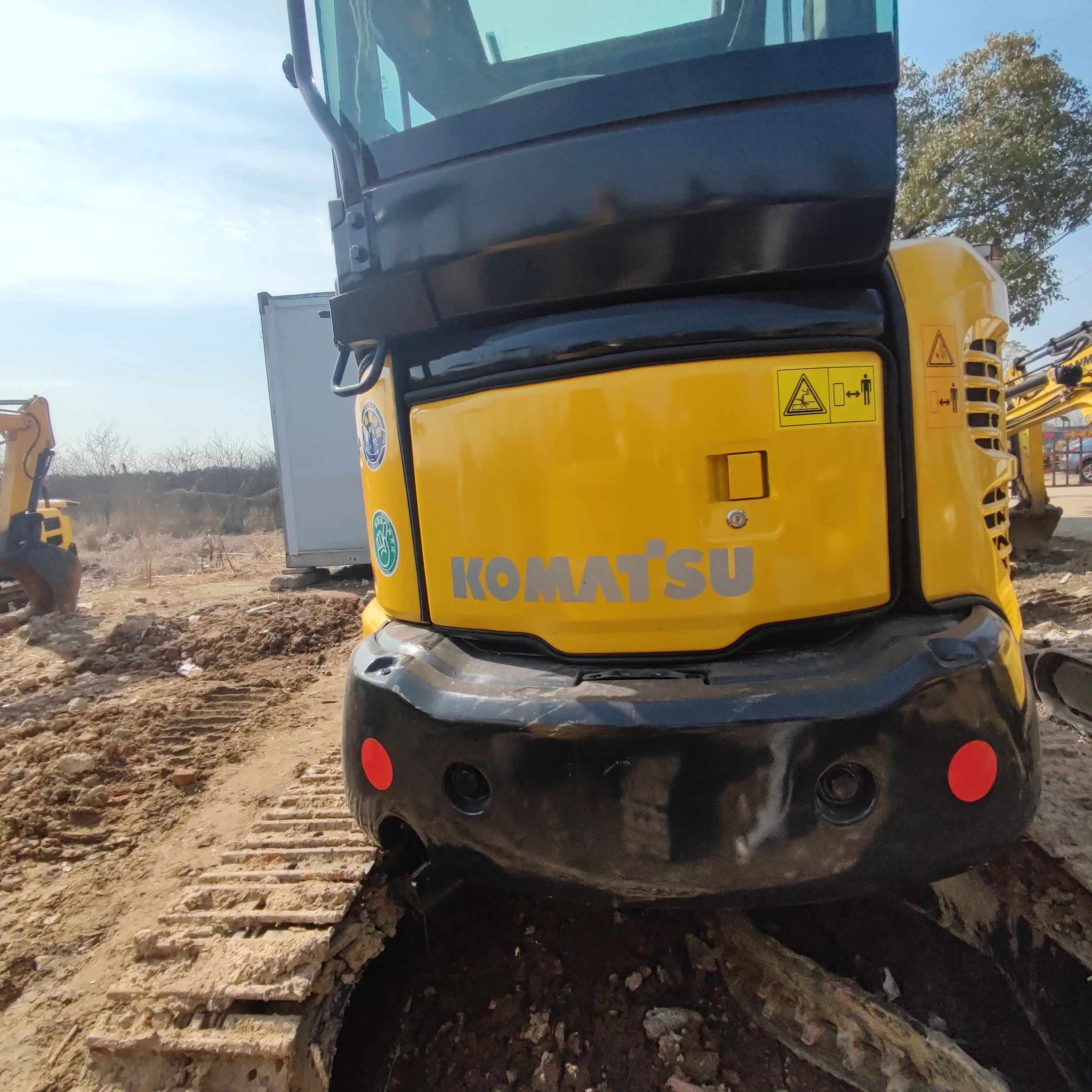 Used Komatsu 35 Mini Digger Epa/ce 95% New Used Crawler Mini Excavator ...