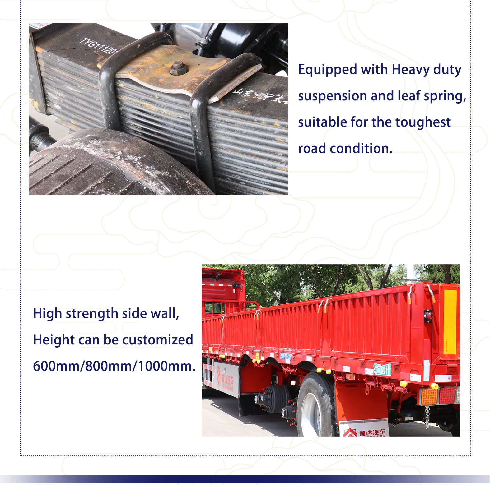 Truck Trailer Configurations Customized According To Drawings Specified ...