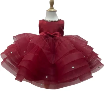 Cute Birthday Party Kids Frock Girls Dress Toddler Girls Dresses Bow Girls Dresses - Buy Girls ...