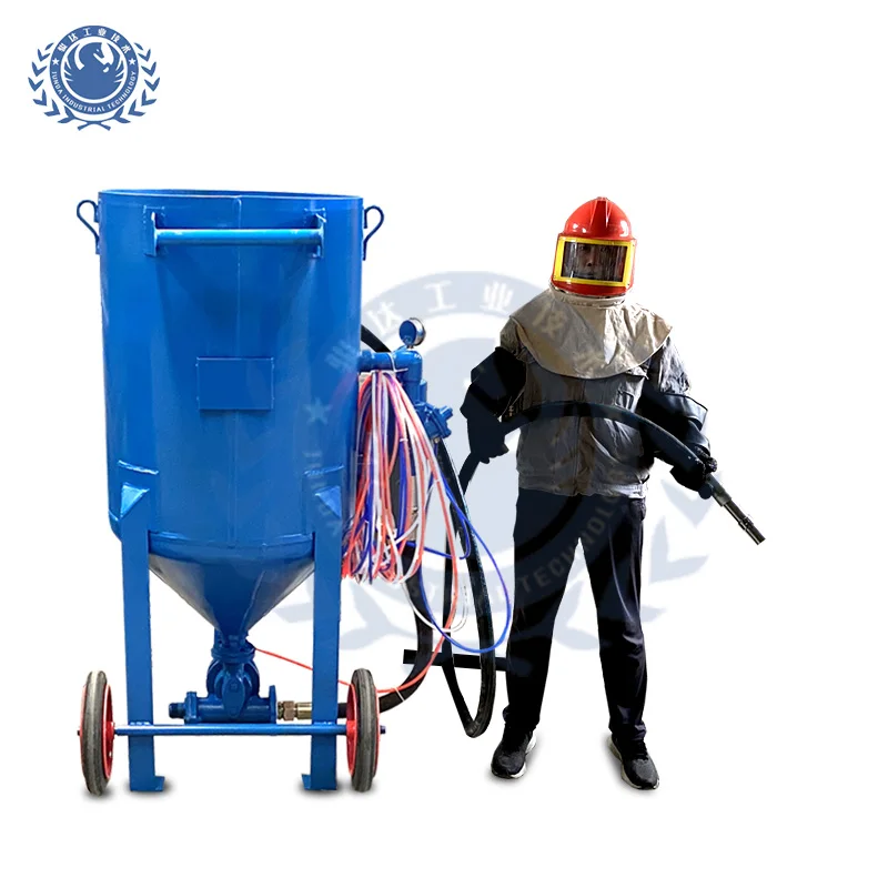 Wholesale Portable Wet Sandblasting Machine Sandblasters Pot Equipment ...