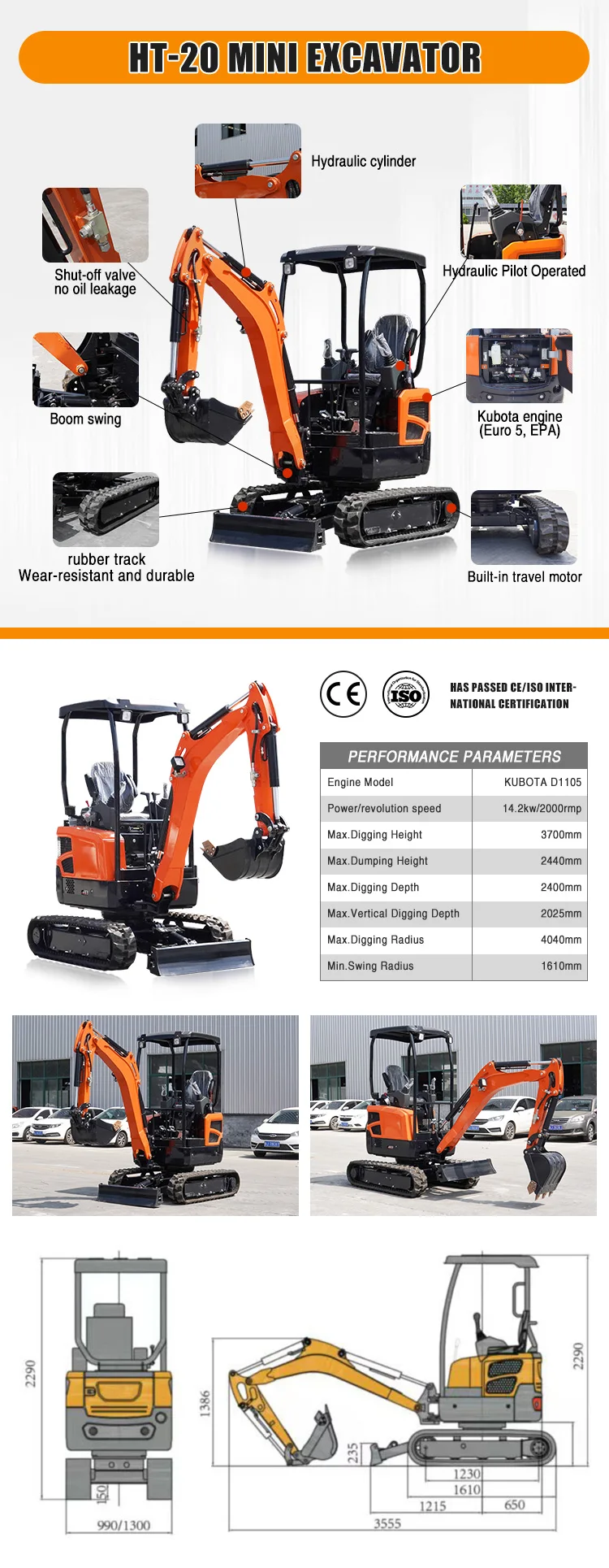 Mini Crawler Excavators - Efficient and Versatile Diggers