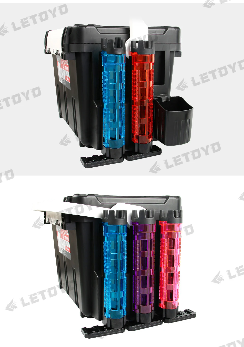 LETOYO Fishing Rod Placement Tube - Portable Pole Inserter