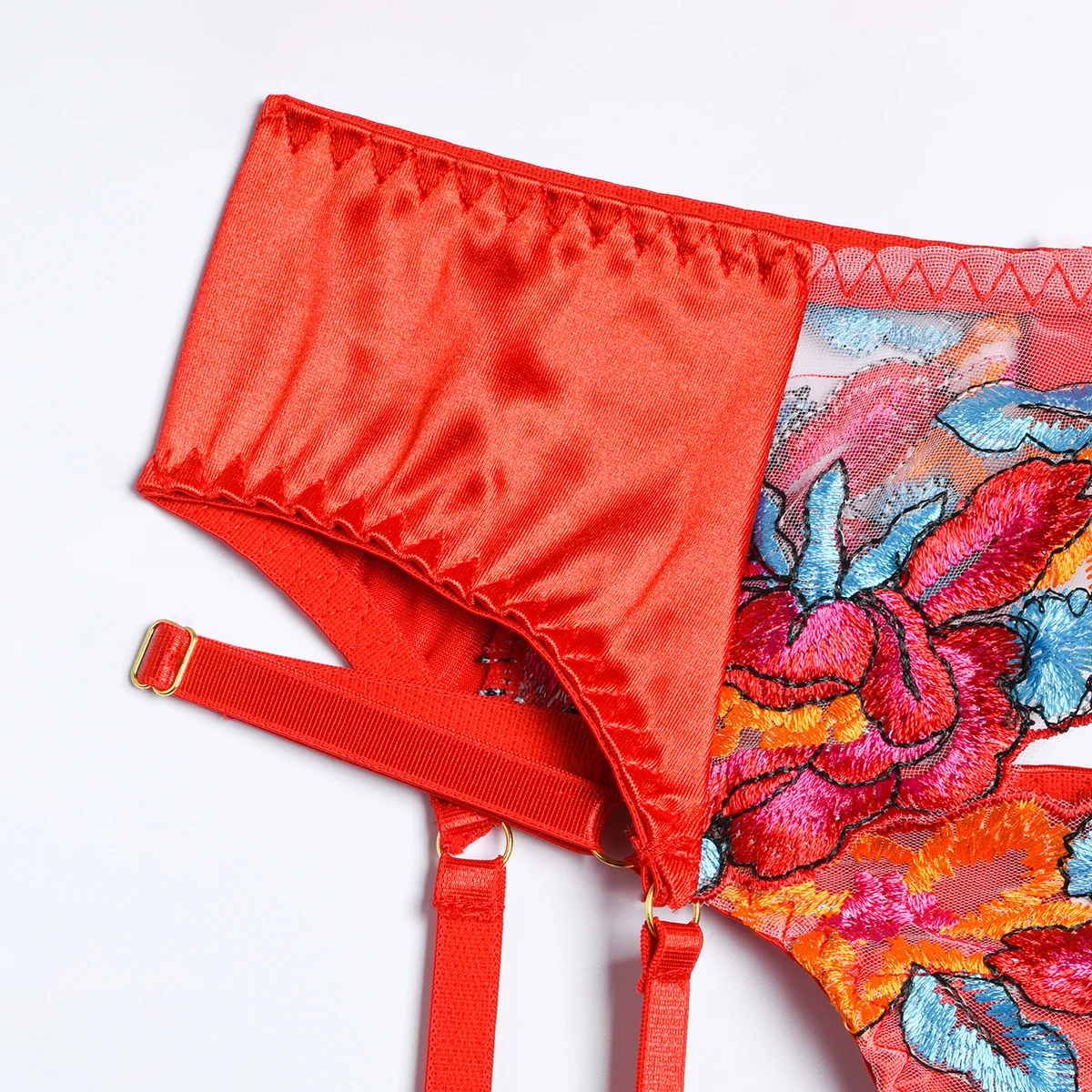 Sexy Lingerie Luxury Floral Embroidery Stripper Clothes Exotic Lingerie