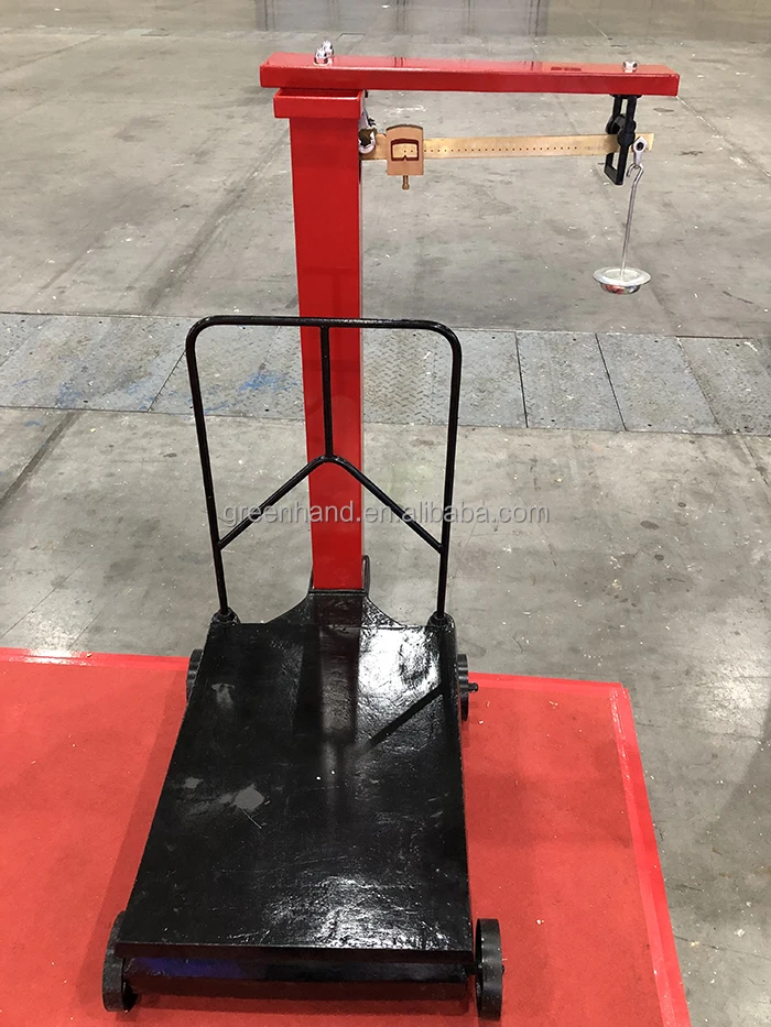 300kg 500kg Mechanical Portable Floor Scale - Buy Mechanical Floor ...