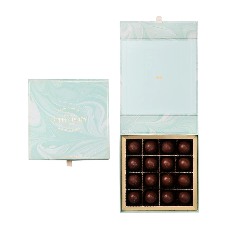 Magnetic Chocolate Packaging Dates Box Dividers Truffles Gift Bar Candy ...