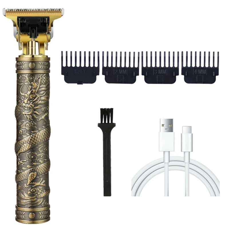 Tondeuse Dragon Vintage T9 Cordless Hair Clippers - 90min+ Runtime