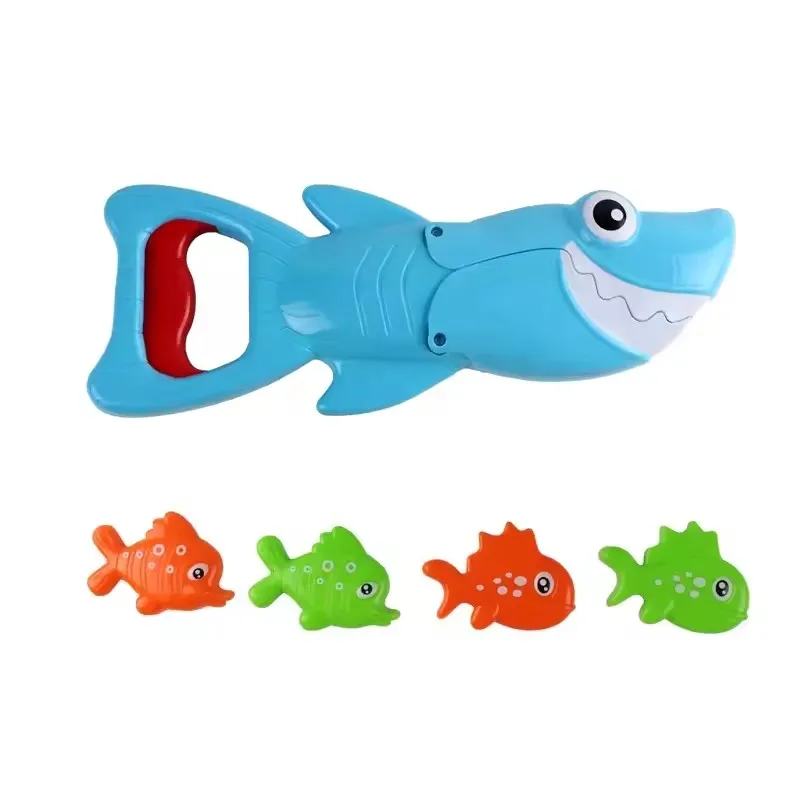 Shark Grabber Baby Shower Set Water Toys Bathtub Animal Teeth Biting ...