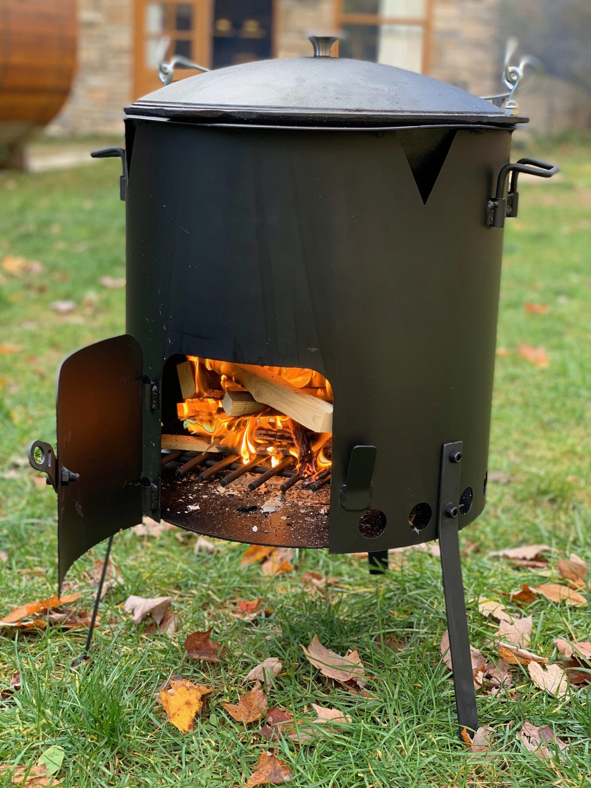 Factory Price 4.5l-25l Preseasoned Russian Cast Iron Cauldron Asia ...