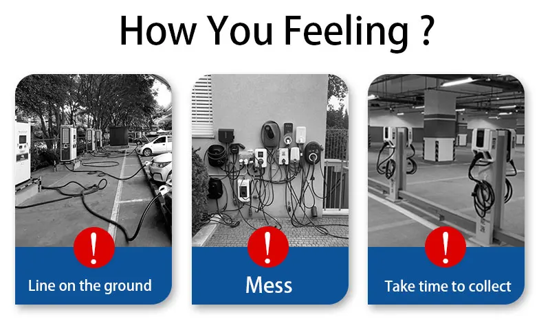 Charging Cable Management System Charging Station Cable Protect Spring ...