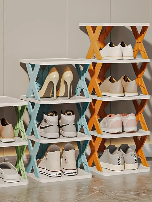 Sesame Spot Simple Shoe Rack Multi-layer Plastic Cheap Dormitory Shoe ...