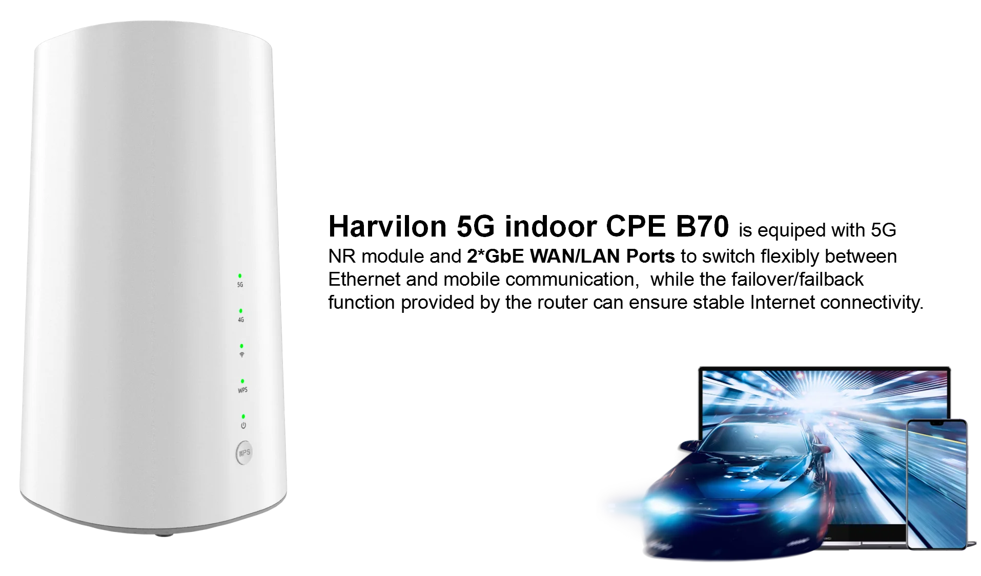 Fwa 5g Nr Router Indoor Router Mesh Wif I6 Ax3600 Lighting Speed 5g ...