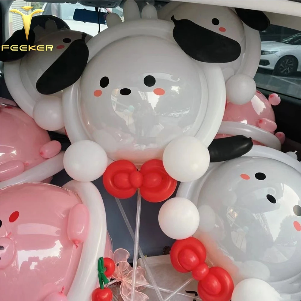 Kids Confetti Balloons Transparent Latex Balloon - Buy Kids Balloon ...