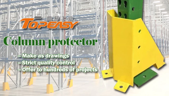 Pallet Rack Column Steel Protectors - Buy Pallet Corner Protector,Hot ...
