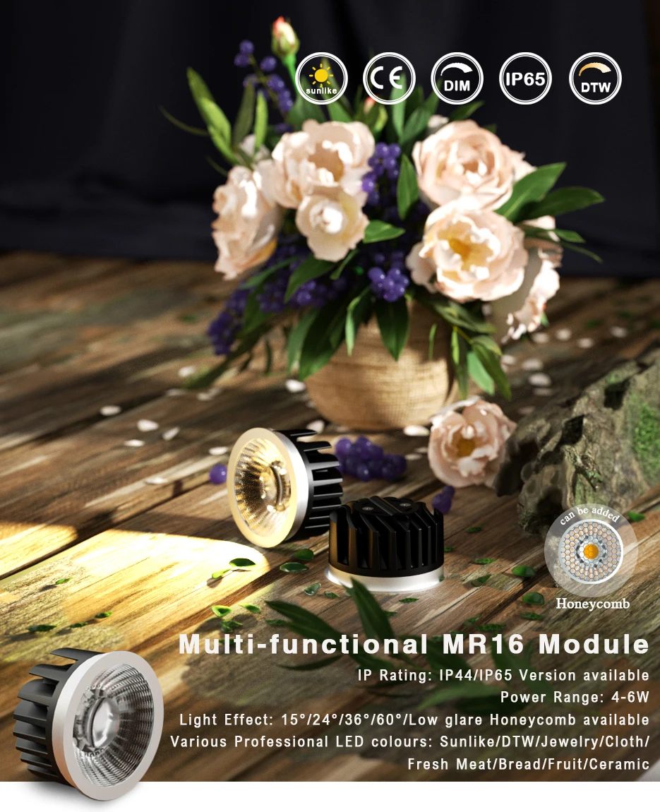 Mini Cob Led Mr16 Dim To Warm Module Led Module Downlight 30mm With ...