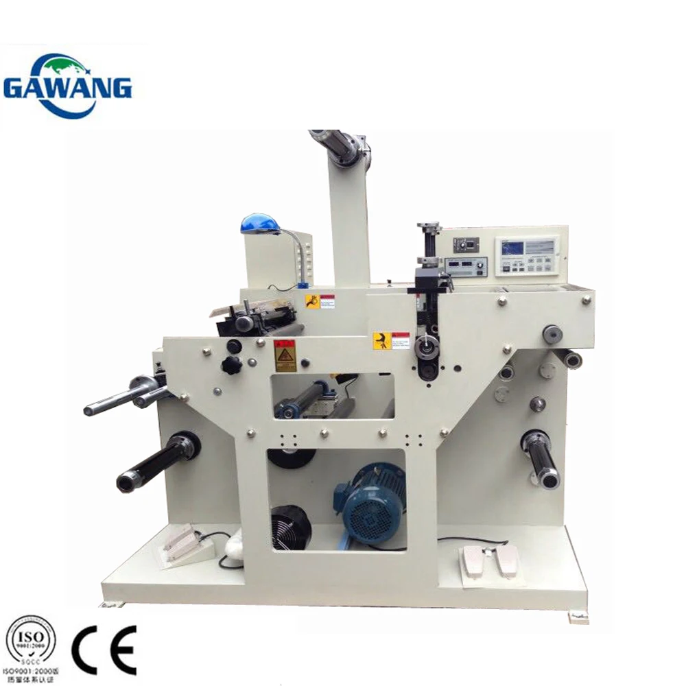 Automatic Roll To Roll Adhesive Label Rotary Die Cutter Die-cutting ...