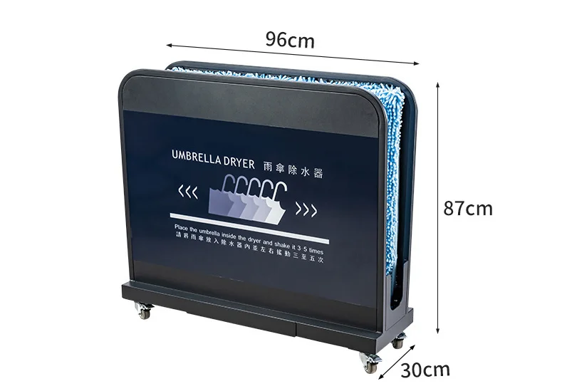 Innovative Umbrella Dryer Rack - Eco Umbrella Wrapping Machine