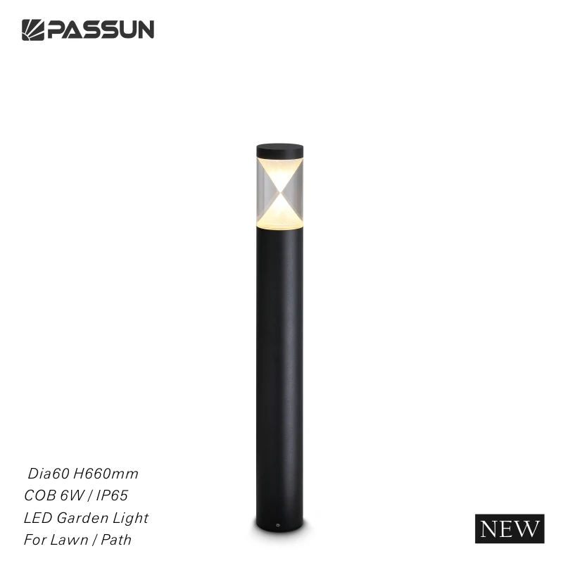 Ip65 Modern Design Round 6w Landscape Bollard Light Outdoor Led Garden Lights For Garden ...