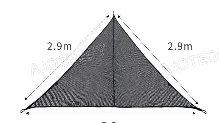Ajoteqpt Large Triangle Tree Hammock Multi Person Portable Hammock 2-3 ...