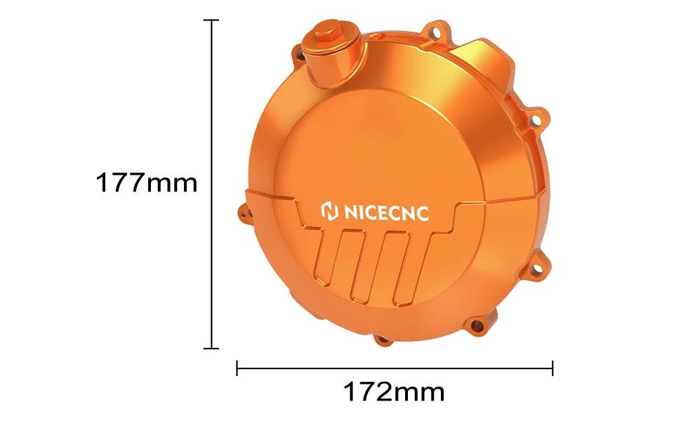 Nicecnc Reinforced Engine Clutch Cover Guard for KTM