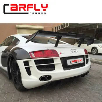 Carbon Fiber Rear Spoiler Wing For Ppi Style Audi R8 2008-2016 - Buy ...