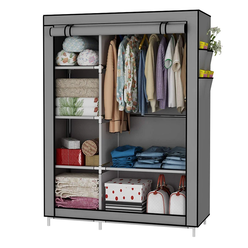 DIY Fabric Closet - Detachable Wardrobe for Living Room