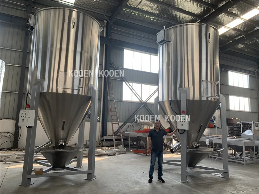 Large Capacity Color Mixer Machine for Plastic Powder