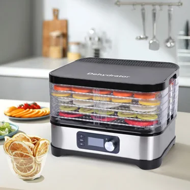 Home 5 Layer AS Trays Fruit Drying Machine MINI Food Dehydrator 260W 400W