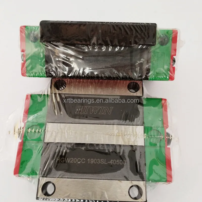 HIWIN Linear Guideway Slide Block HGR20 HGW20 - High Rigidity