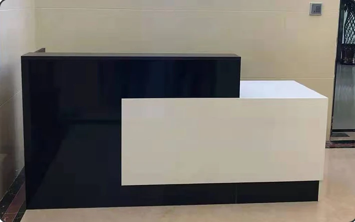 Modern Office Hospital Reception Counter Design
