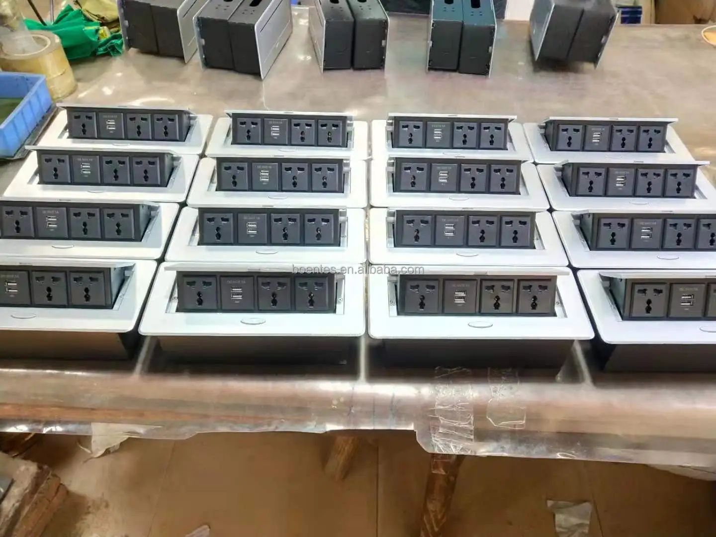 Office Furniture Flush Mounted Socket Hidden Us Standard Power Port ...