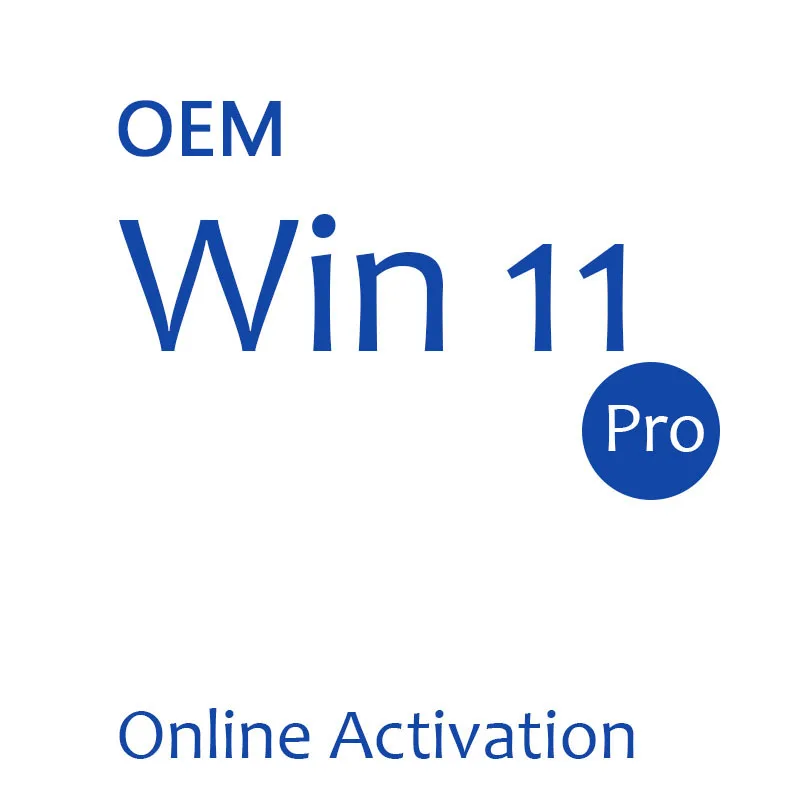 Win 11 Pro Oem Key 100% Online Activation W In 11 Professional Oem License Send By Email - Buy ...