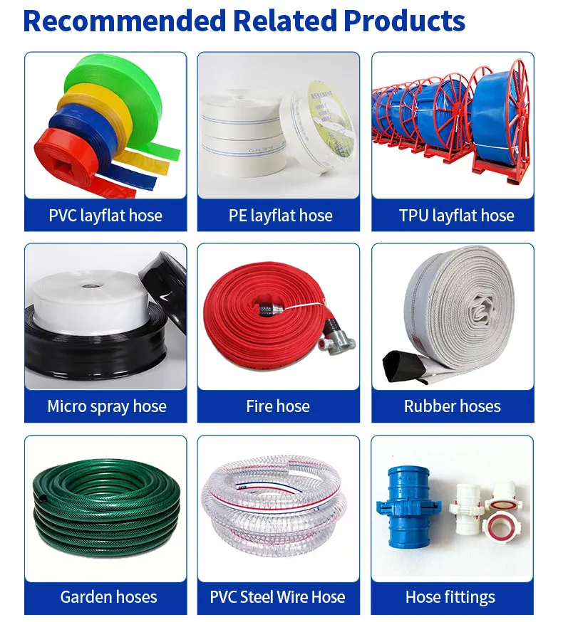 Flat PVC Water Pipes in 6inch 7inch and 8inch Sizes 30m in Length ...