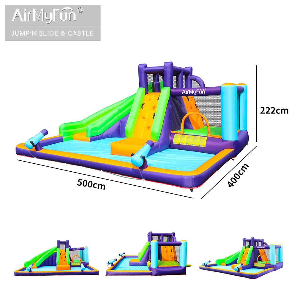 Airmyfun Commercial Summer Party Game Outdoor Kid Toy Trampoline Juegos ...