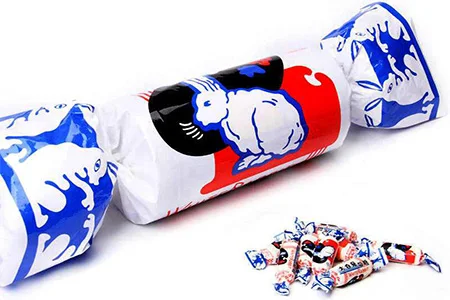 OEM Packing Flavours Big White Rabbit Creamy Milk Toffee