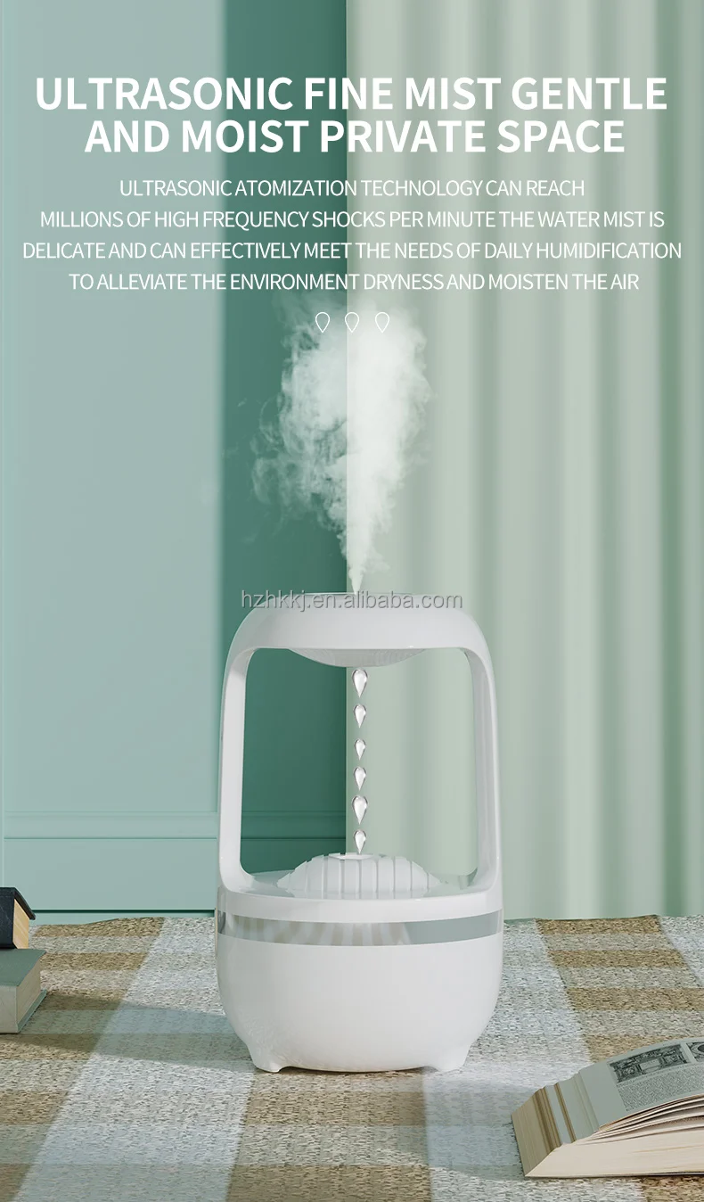 Creative Anti Gravity Humidifier Ultrasonic Anti Gravity Air Humidifier ...