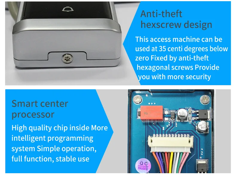 Waterproof Metal Casing Standalone Rfid Access Control,Zinc Alloy - Buy ...