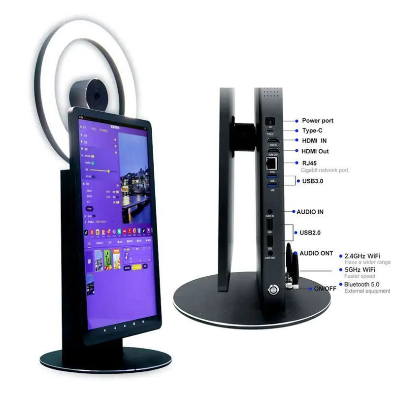 New Design Live Broadcast Machine 15.6 Inch Lcd Touch Screen For Tiktok ...