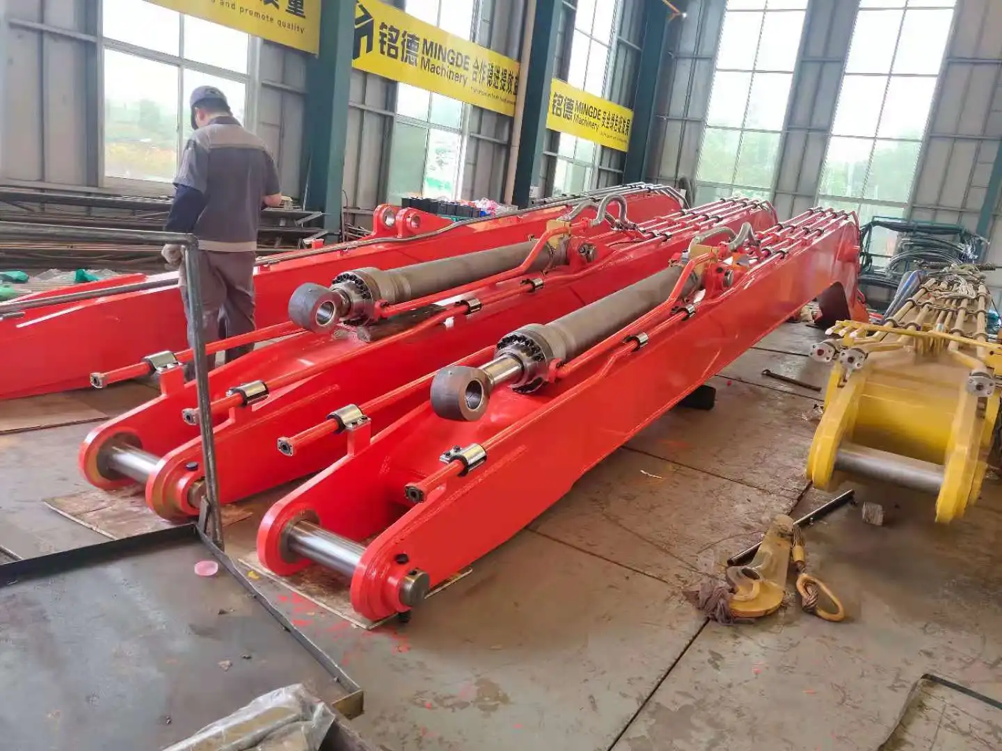Long Arm Reach Boom Excavator Excavator for Demolition and Digging Long ...