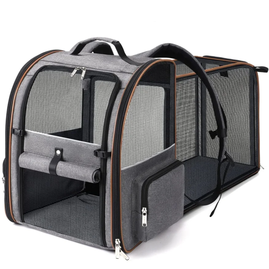 Cat Backpack Carrier, Airline Approved Expandable Pet Carrier Backpack ...