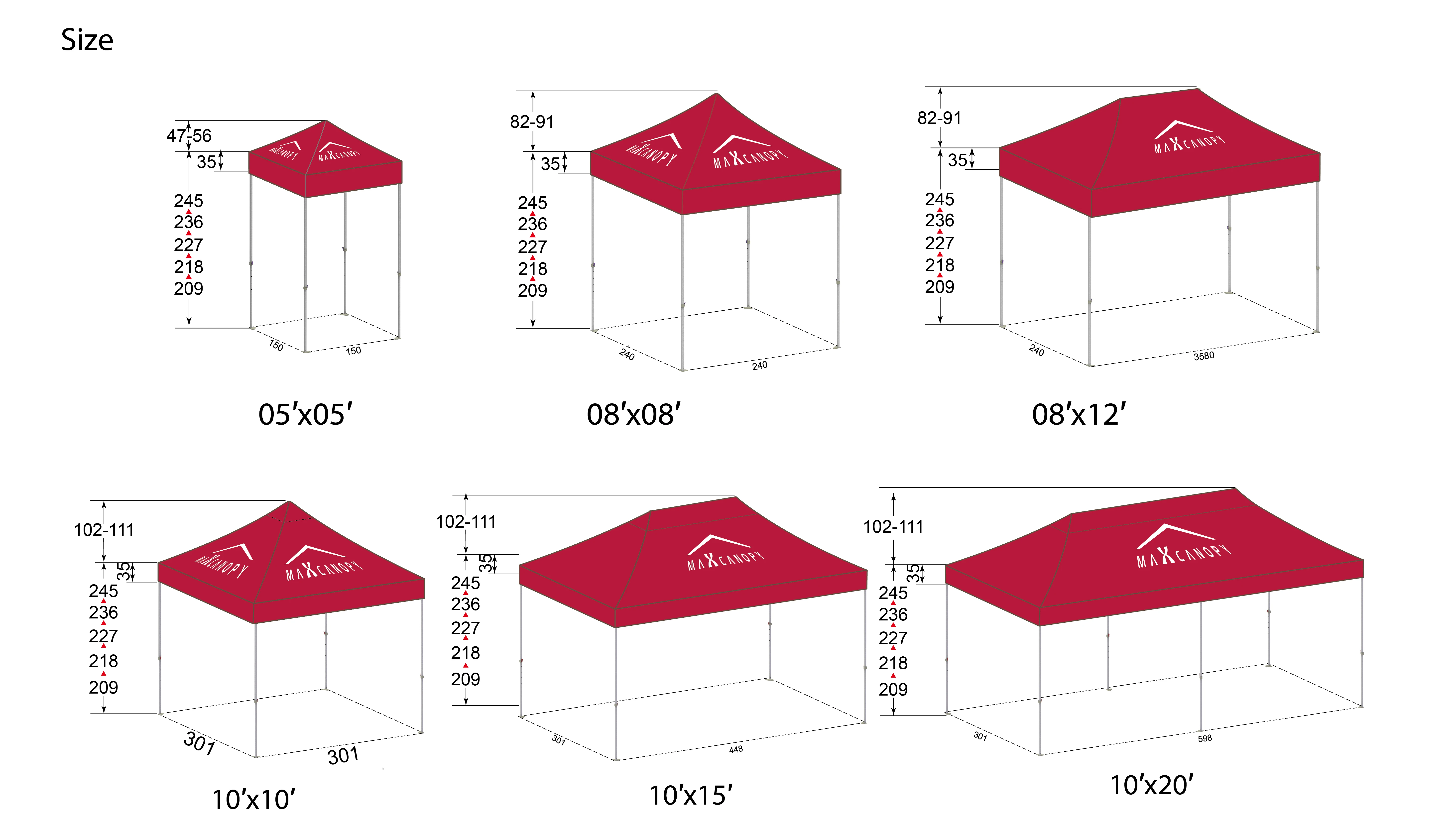 Custom Printed Advertising Gazebo Tent Canopy Outdoor 3x3 3x4.5 3x6 Party Tent 10 X 10 Pop Up ...