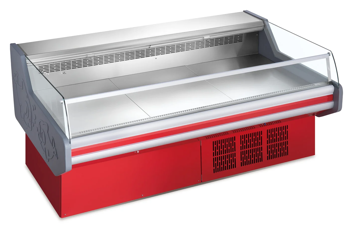 Vertical Beverage Showcase Freezer - High Quality Display