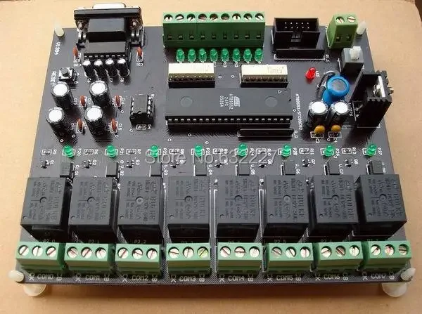 Eight 24-volt Control Relay Industrial Control Panels With Power ...
