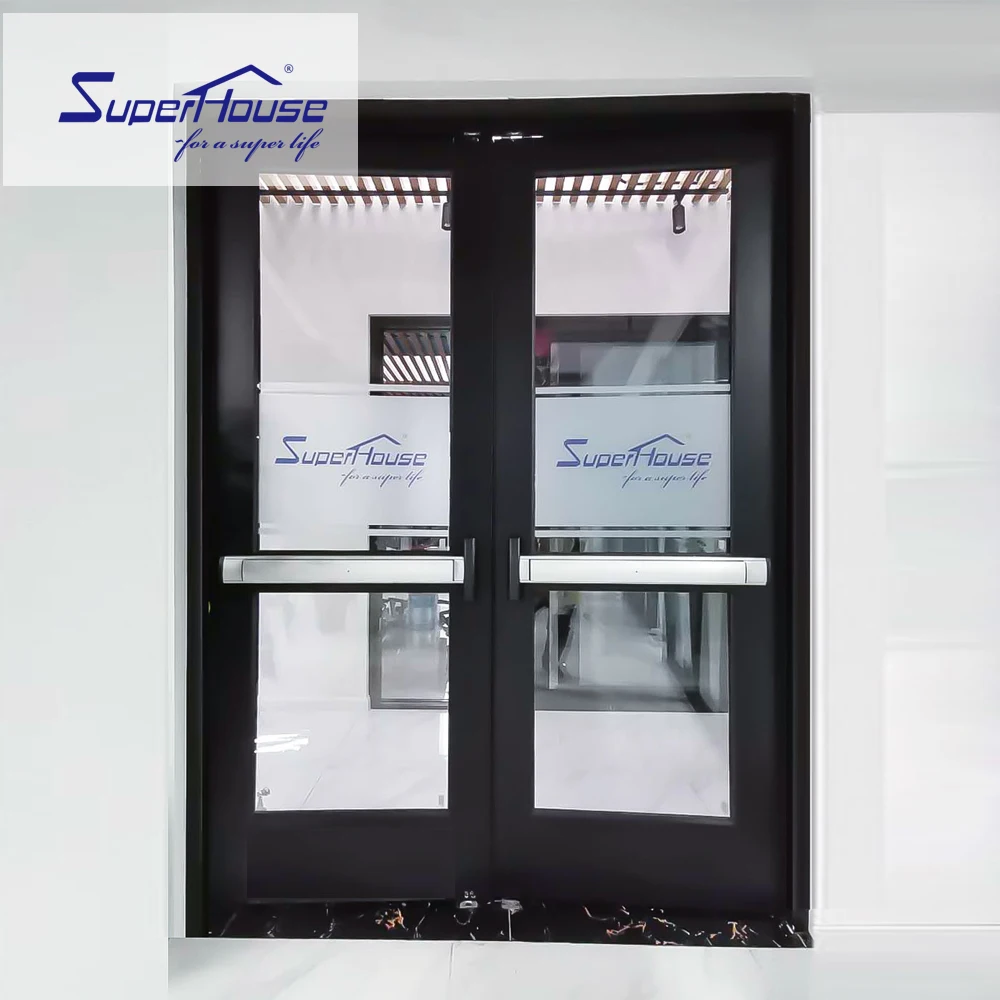 NOA Commercial Door Safety Quick Escape Door Push Glass Aluminium ...