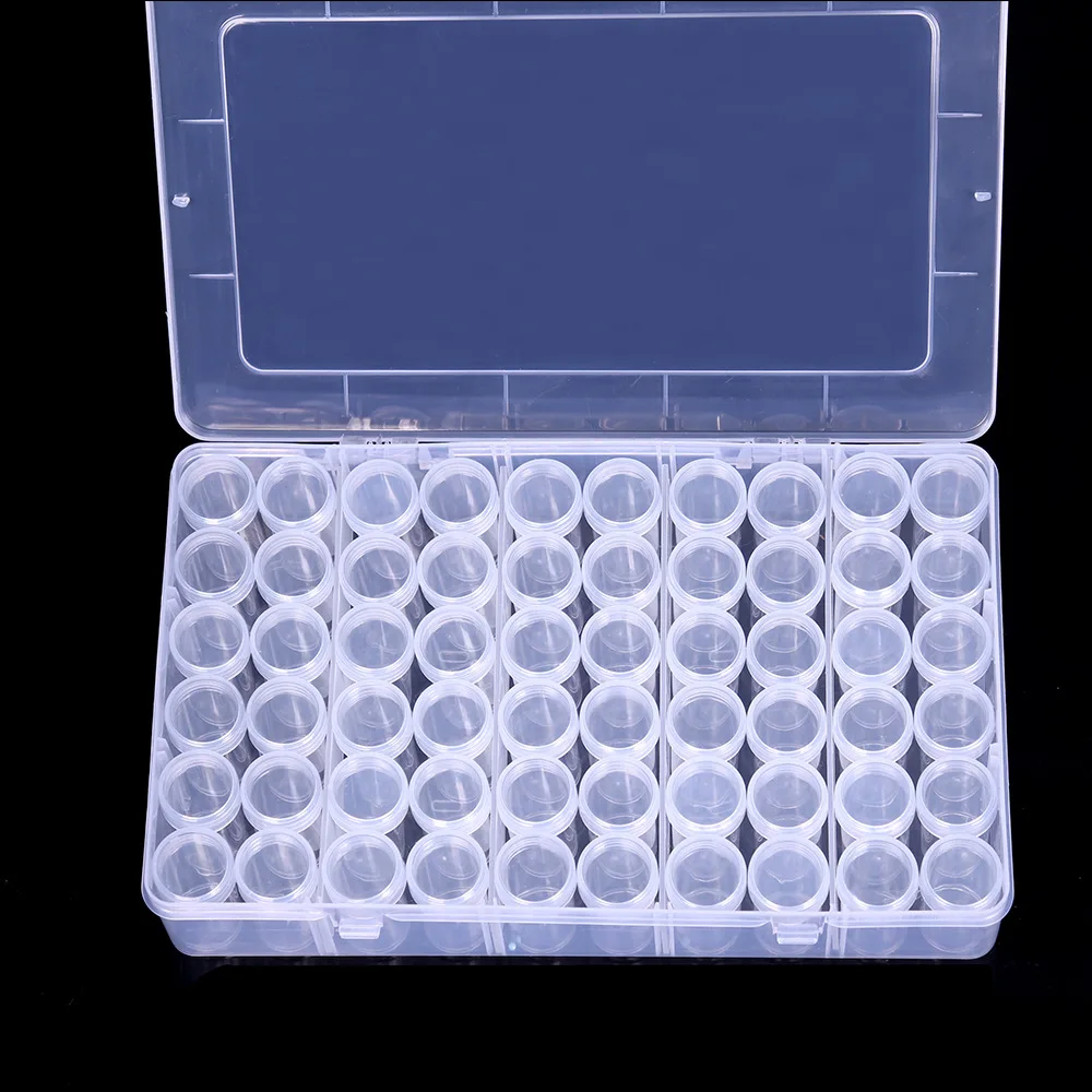 60 Grids Bead Organizer And Storage Diamond Painting Containers ...