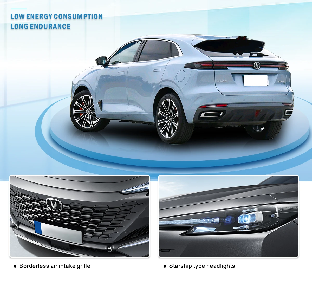 2023 Full Option Sport 4wd Changan Uni-k Lux 2.0t New Prtrol Gasoline Car - Buy 4 Wheel New ...