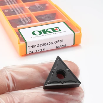 Oke Promotion Price Tnmg220408-opm Oc2125 Cnc Tungsten Carbide Lathe ...