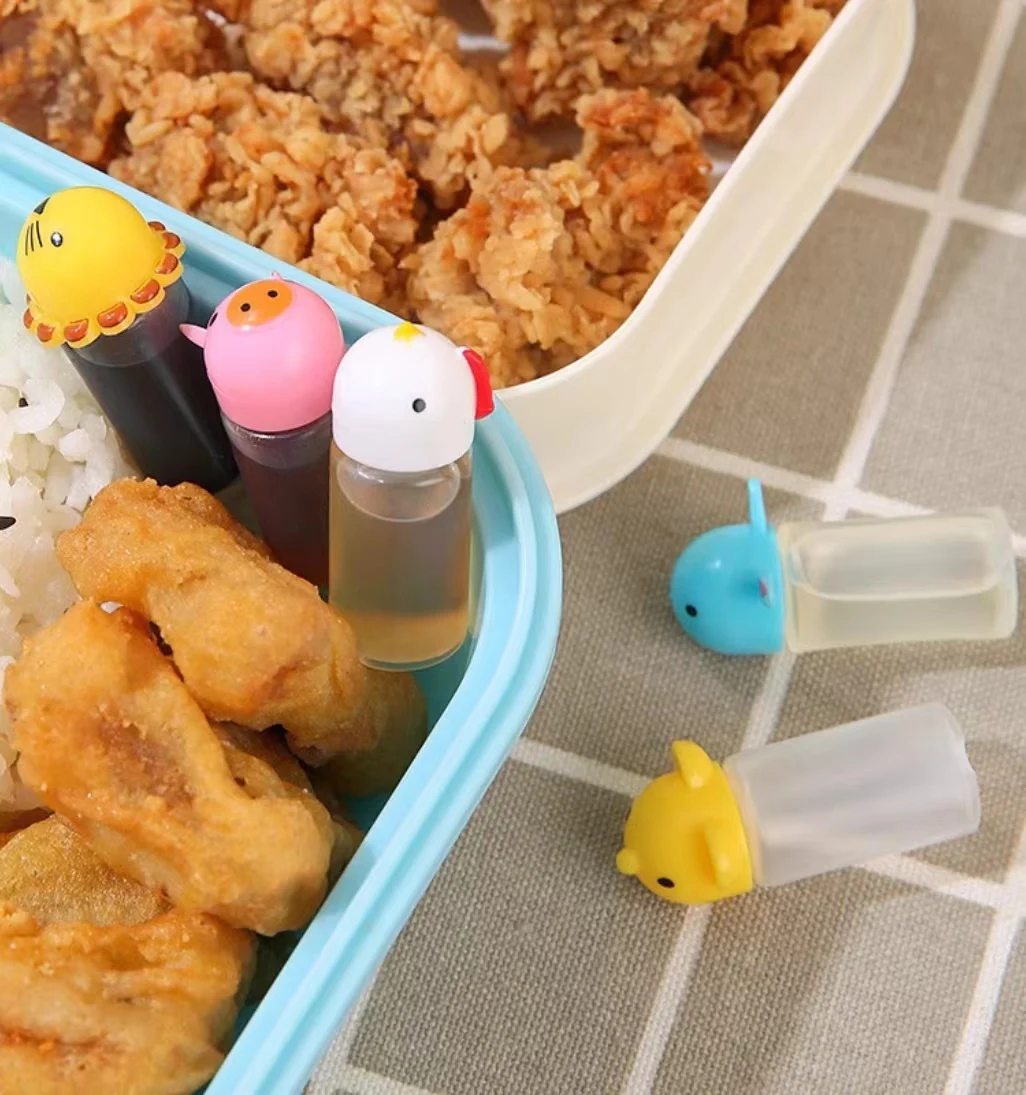 Cute School Supplies BBQ Mini Food Container Lonchera