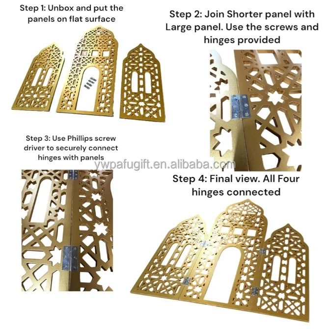 Islamic Theme Room Divider Wood 3ft Ramadan Decorations| Alibaba.com