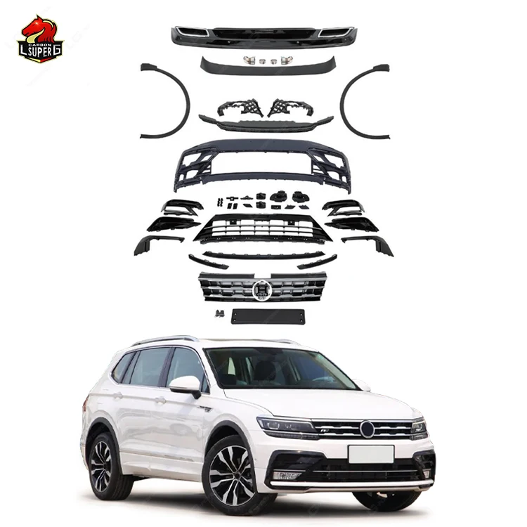 Alibaba.com: R Line Body Kit for Volkswagen Tiguan L 2018, includes ...