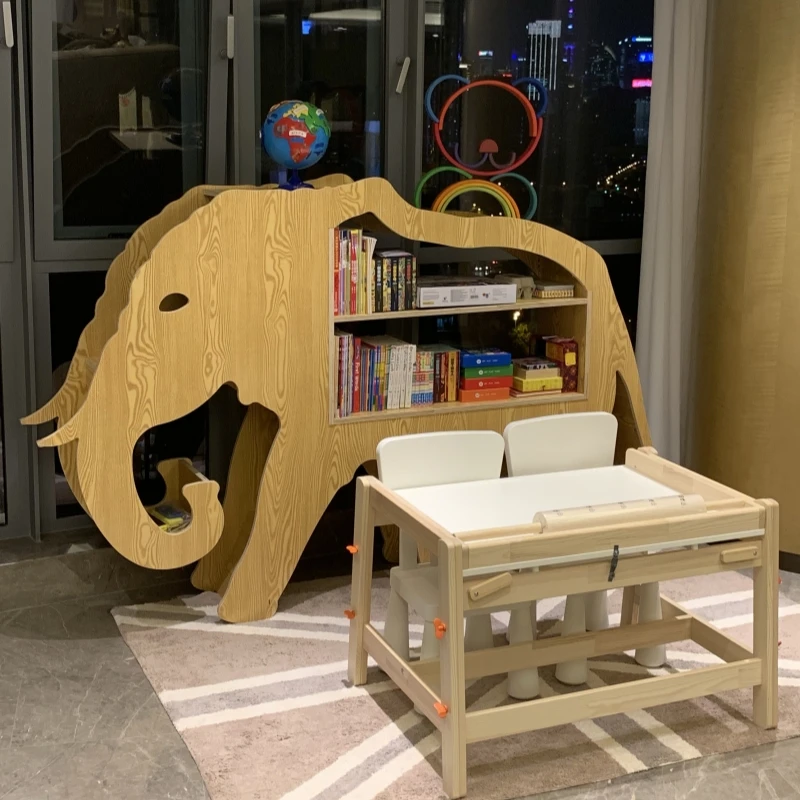 Chiquitos Creative Bookshelves Elephant shape Environmental Protection ...
